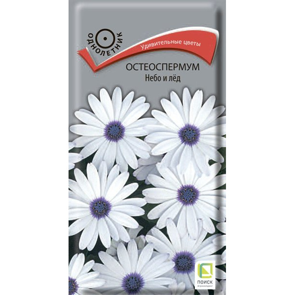 Семена Остеоспермум Небо и лед 0,1, Поиск купить в Москве по низкой ...
